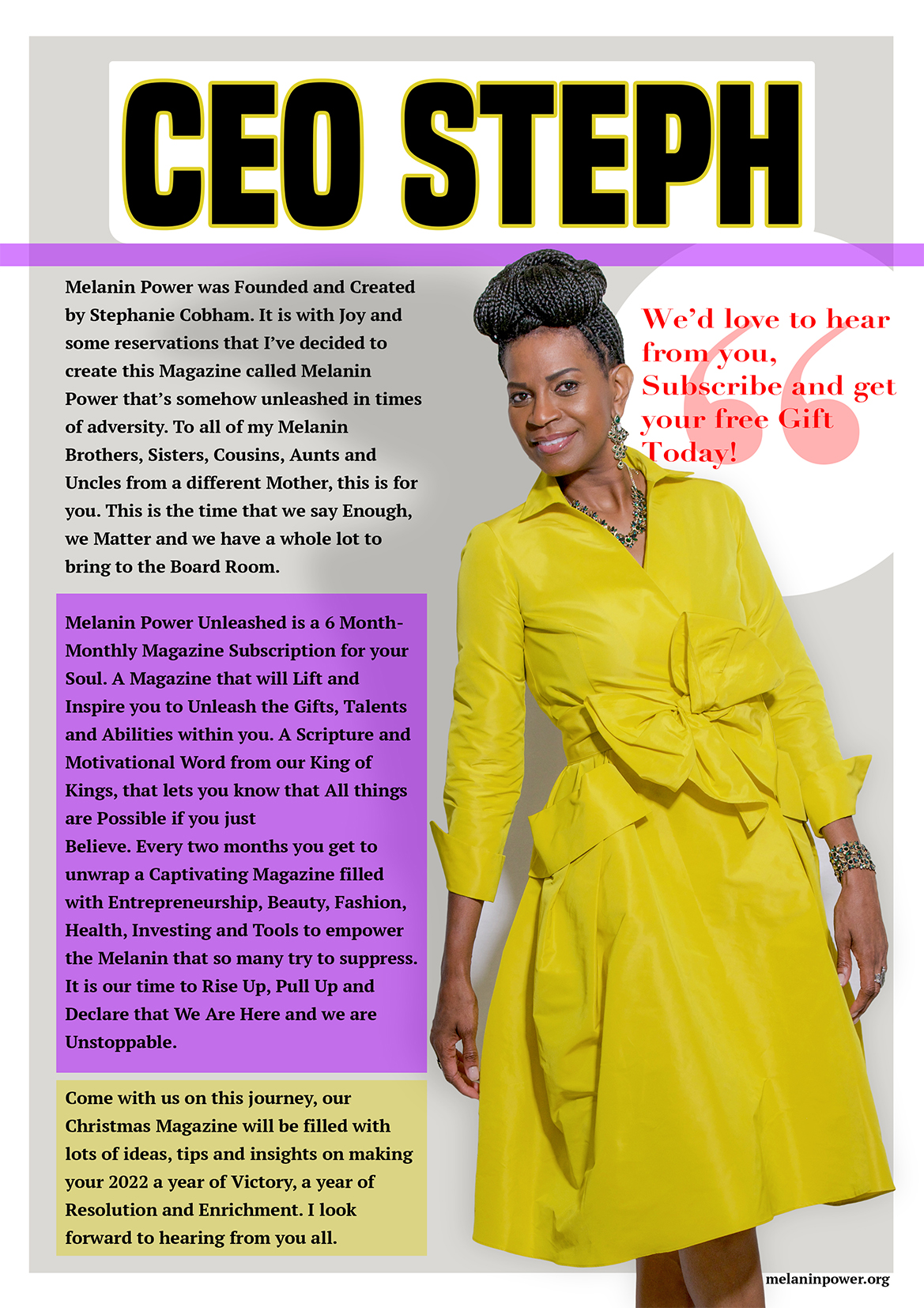 ABOUT US – Melanin Power